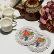 Embroidered Coaster - Floral