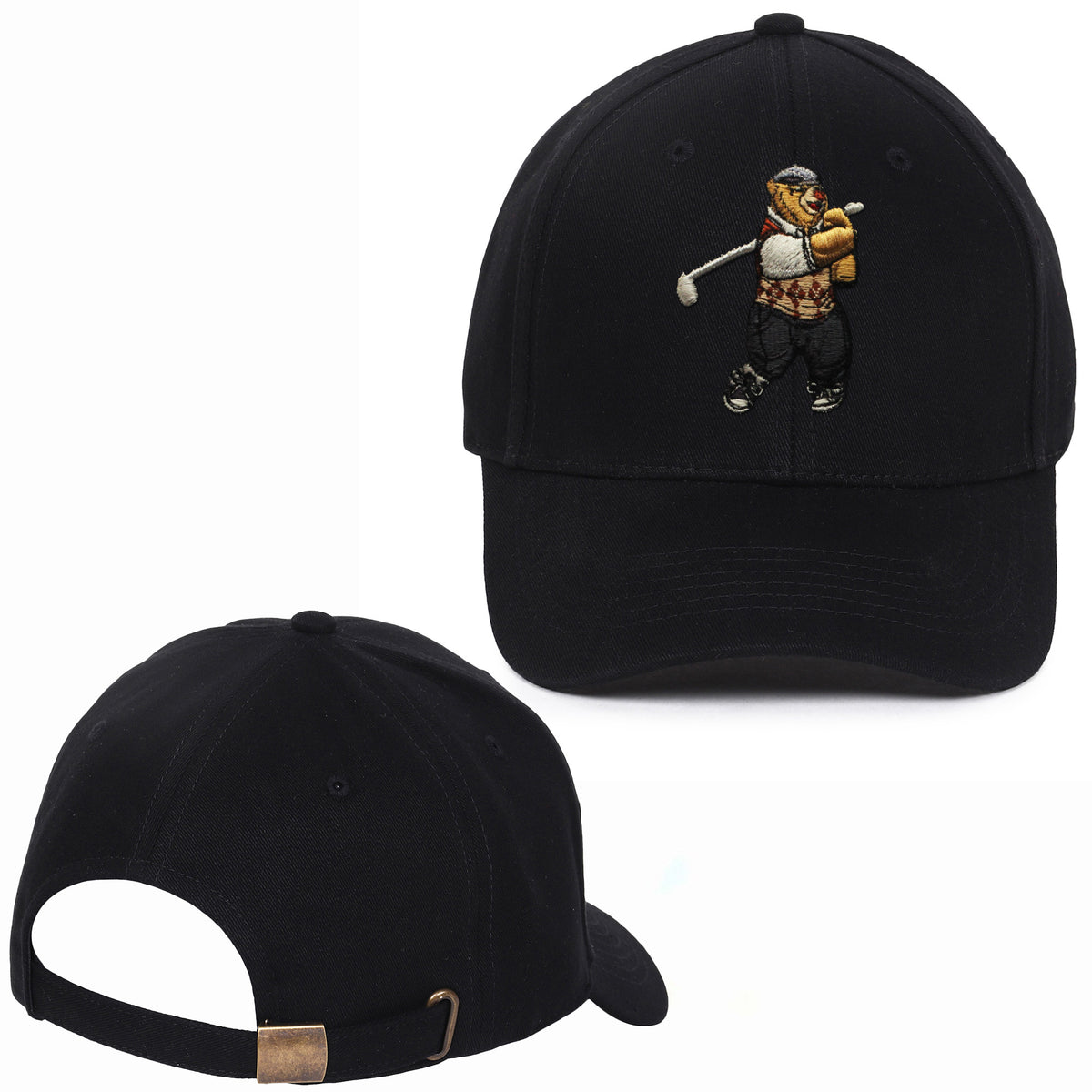 Golfy Embroidered Baseball Caps